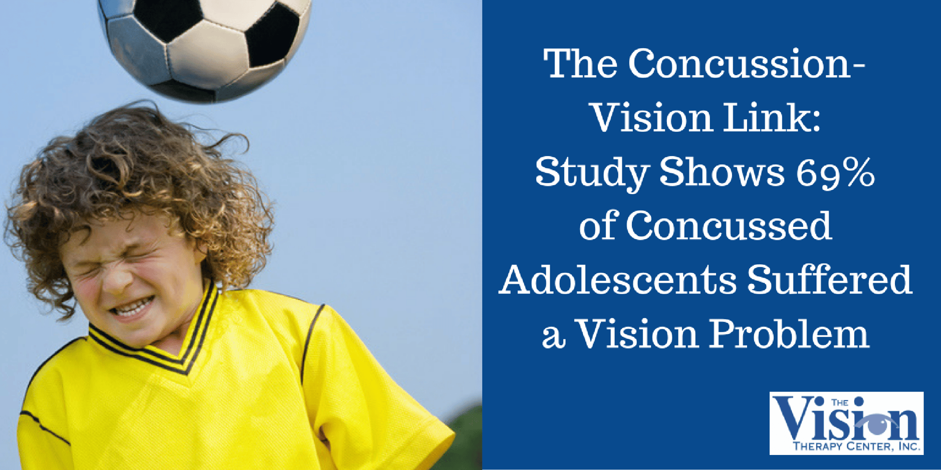 The Concussion-Vision Link: Study Shows 69% of Concussed Adolescents ...